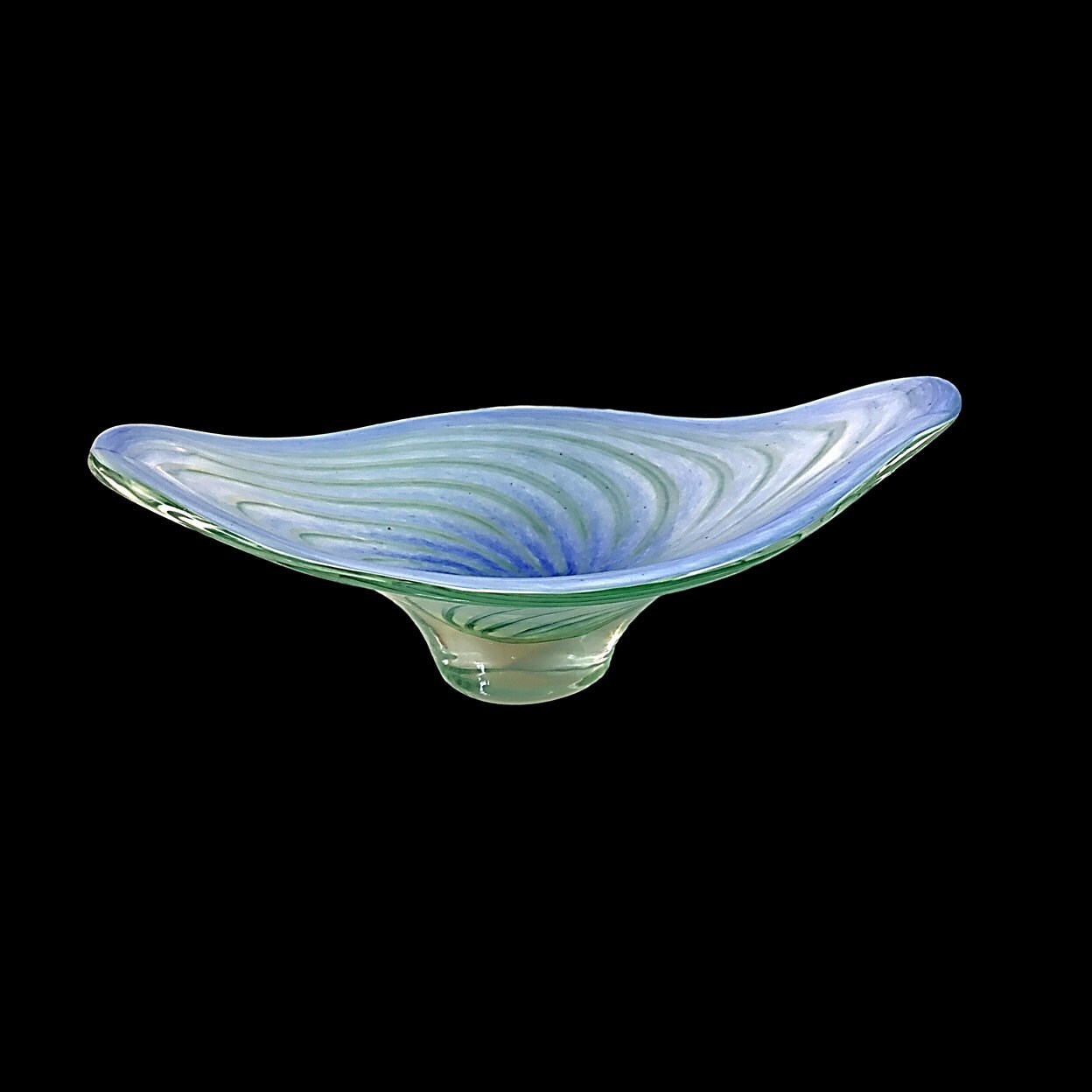 MESMERIZING MCM Murano Cased Glass Bowl/Centerpiece