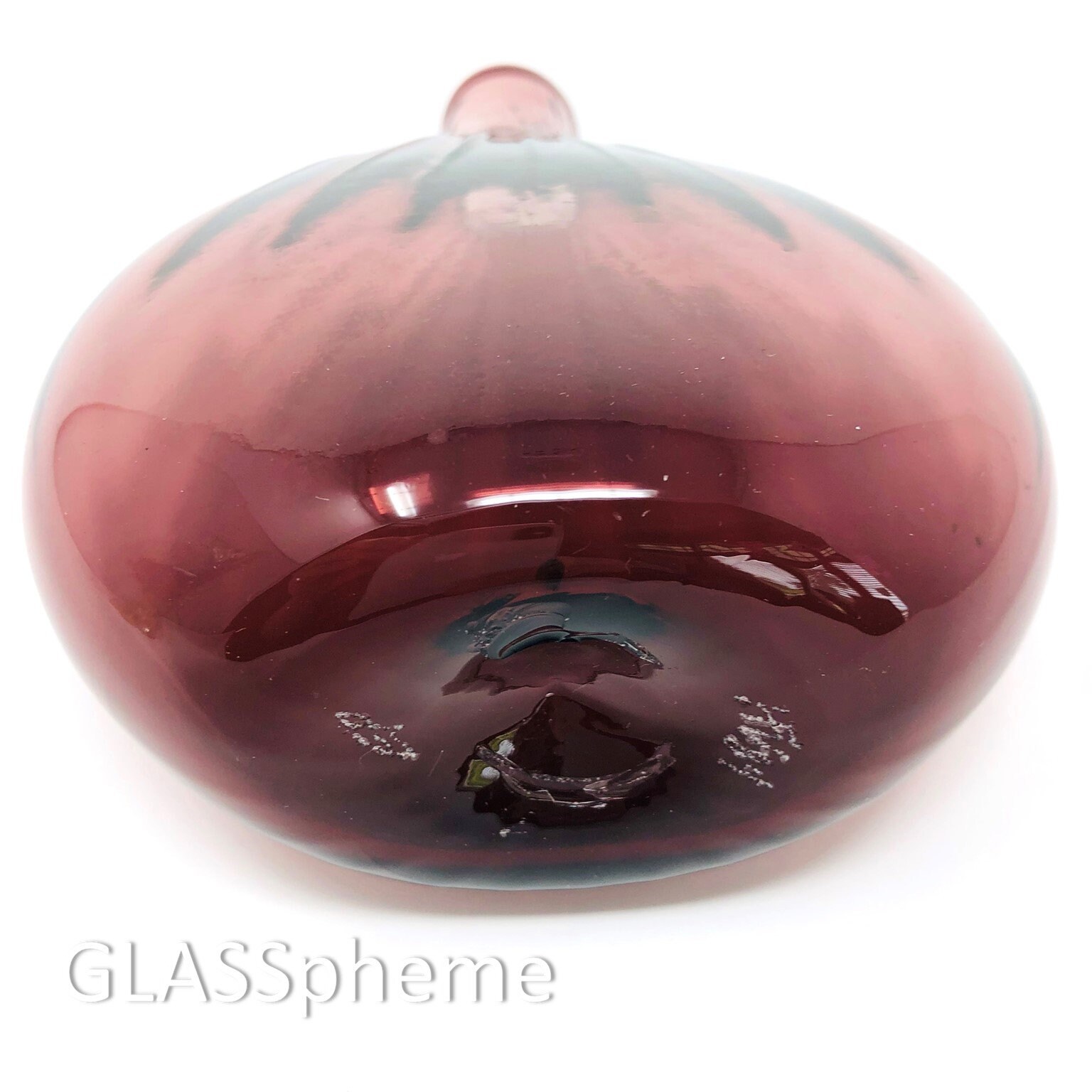 Stunning JEWEL-TONED MMA Replica Handblown Glass Flask Collection