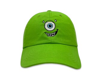 MU Monsters University Hat Embroidered Cap Stitched Baseball - Etsy