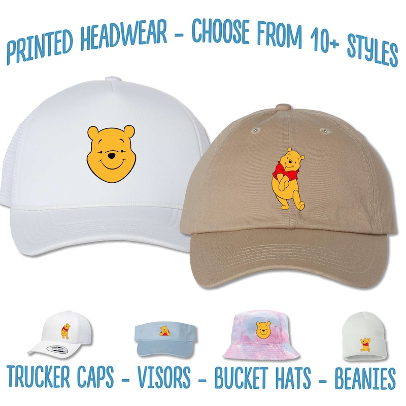 Winnie the Pooh Hat - Etsy