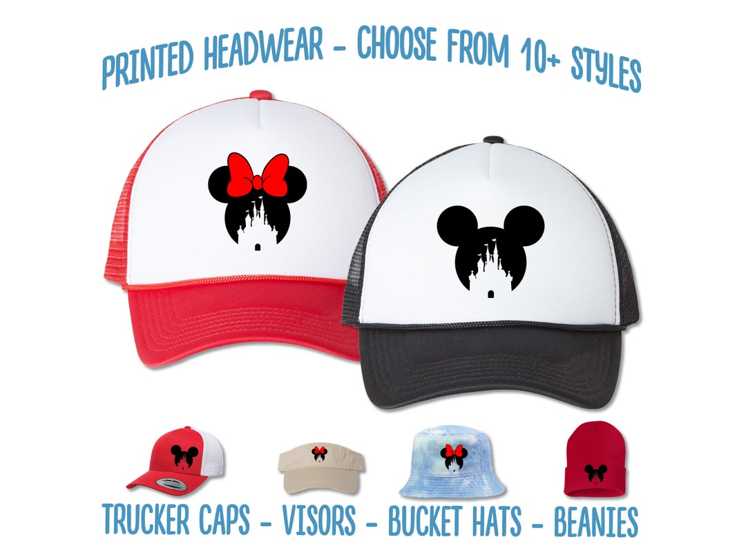 Mickey Castle Hat | Minnie Disney Castle Hat | Disney 2024 Hat ...
