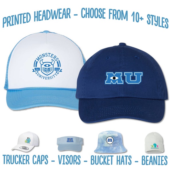 Monsters University Hat - Etsy