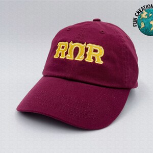 ROR Roar Omega Roar Cap | Monsters University Embroidered Hat ...