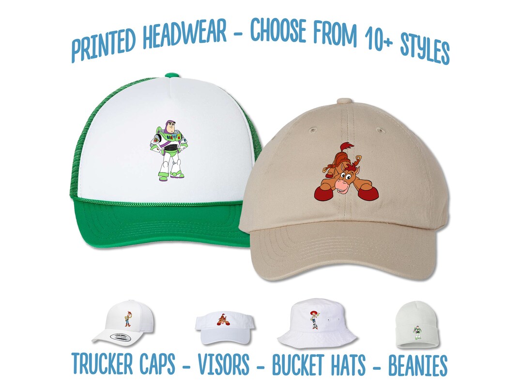 Toy Story Buzz Lightyear Hat | Woody Cowboy Printed Hat | Toy Story ...