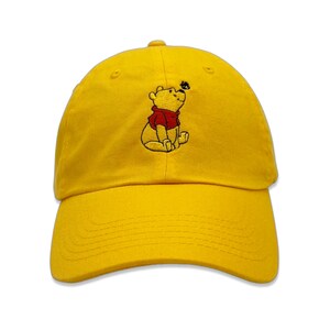 Winnie Pooh Bee Embroidered Cap Pooh and Friends Baseball Caps Variety ...