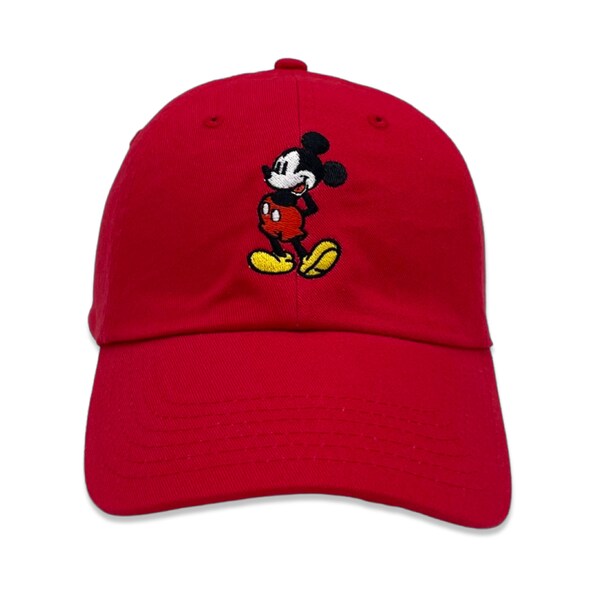 Mickey Mouse Baseball Hat Adult - Etsy