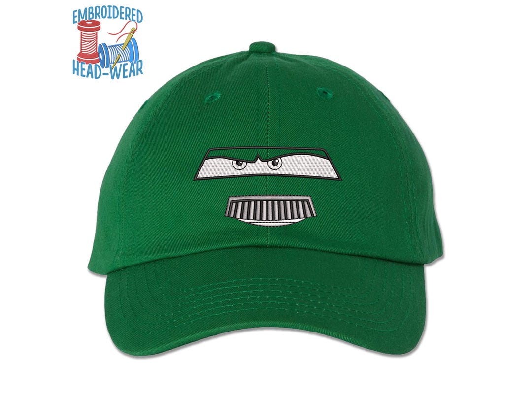 Chick Hicks Face Embroidered Cap | Cars 86 HTB Hostile Takeover Bank ...