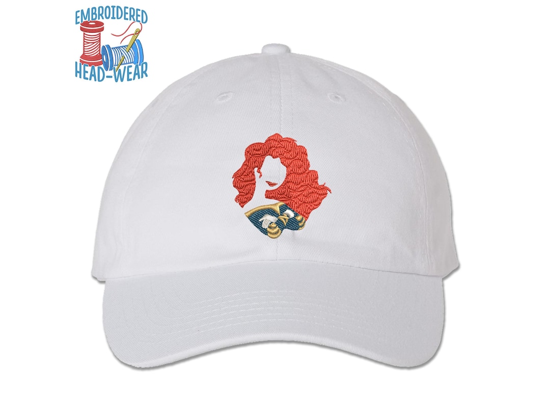 Princess Merida Embroidered Cap | Disney Brave Merida Iconic Profile ...