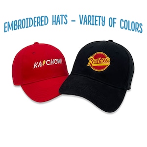 Ka-chow Lightning Mcqueen Cap | Rust-eze Mack Cars Embroidered Hat ...