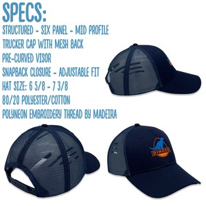 Cars Dinoco Trucker Cap | Embroidered Logo Hat With Snapback Adjustable ...