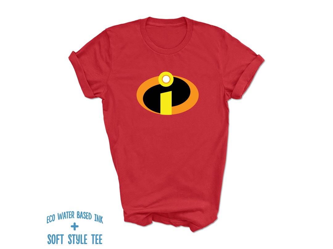 Incredibles T-shirt | Water-based Ink Print | Premium Soft Style Tee ...