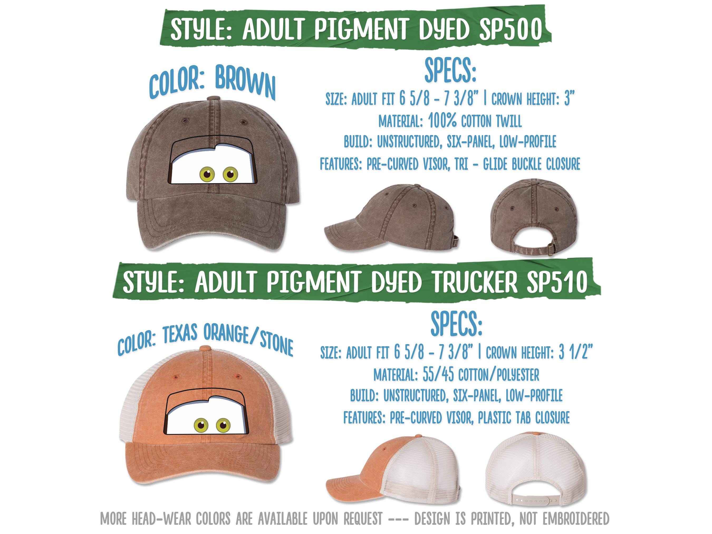 Tow Mater Hat | Cars Tow Mater Eyes Printed Hat | Cars Tow Truck ...