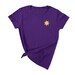 Rapunzel Sun Left Chest Print T-shirt | Tangled Tee - Etsy