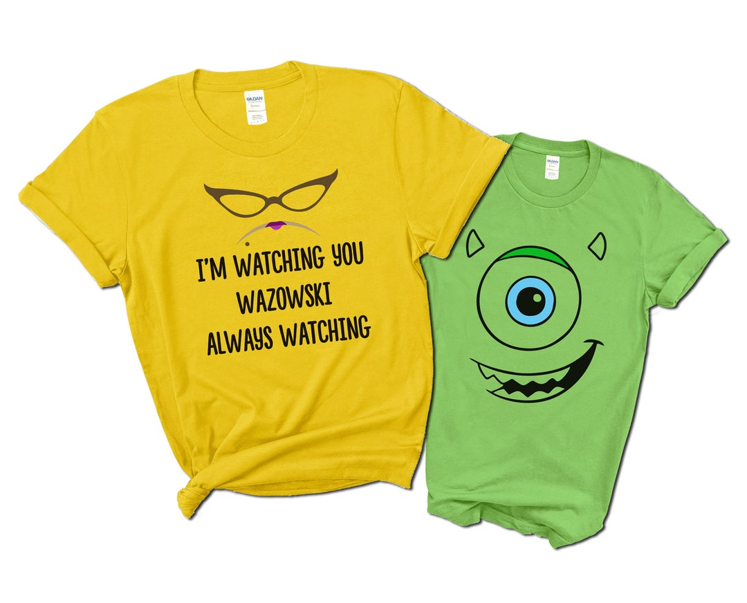 Roz I'm Watching You Wazowski Always Watching T-shirt - Etsy Roz I'm Watching You Wazowski Always Watching T-shirt - Etsy