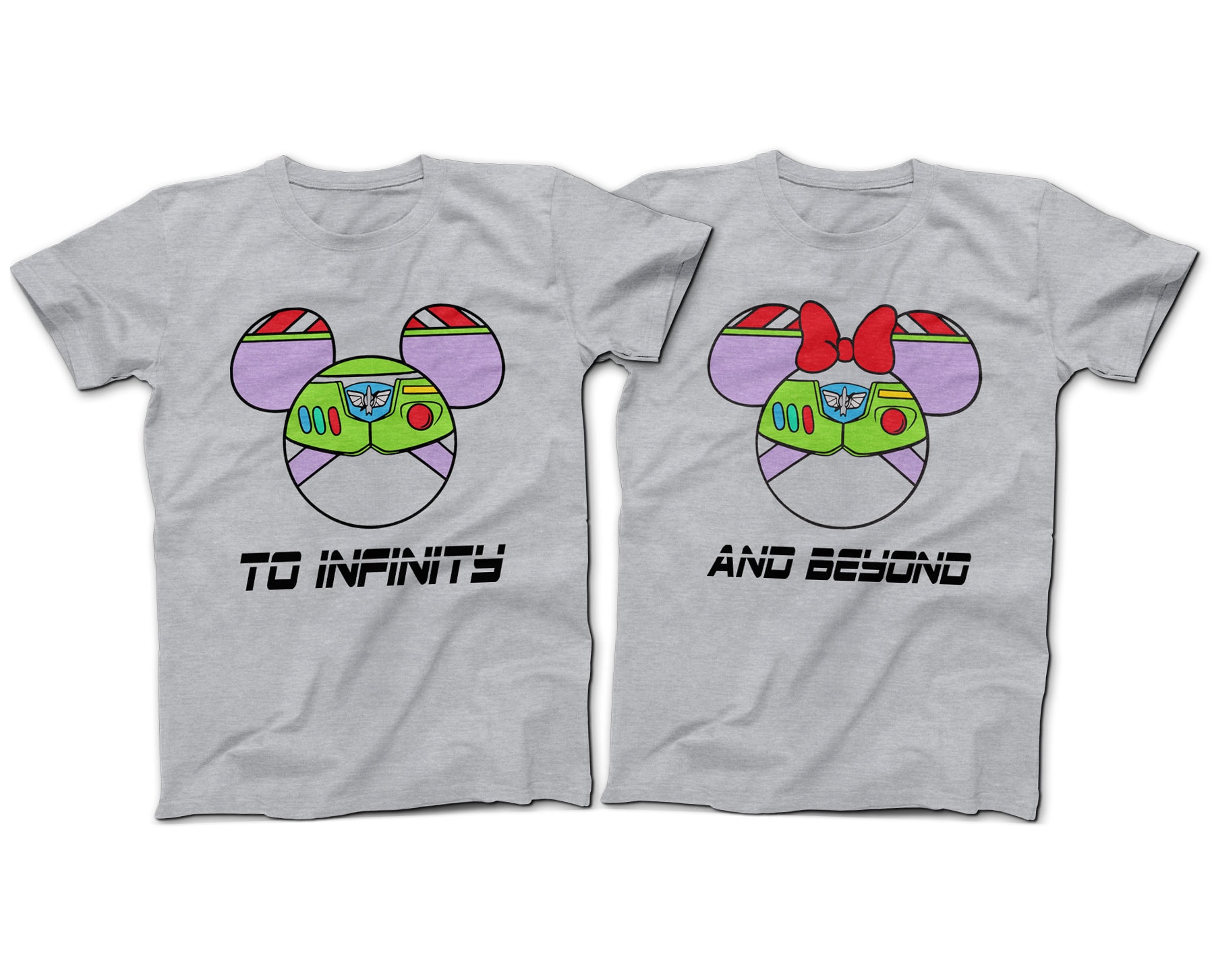 To INFINITY and BEYOND Couples T-shirt Disney Family Shirts - Etsy