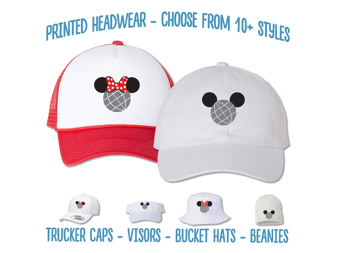 Epcot Hat | Minnie Epcot Globe Hat | Mickey Epcot Globe Hat | Disney ...