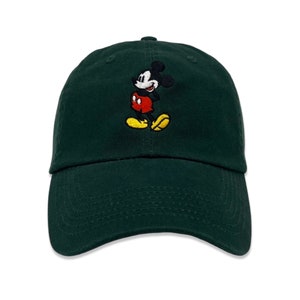 Mickey Mouse Vintage Style Embroidered Hat | Adult Unisex Size ...
