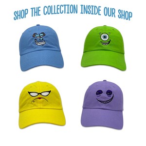 Mike Wazowski Embroidered Cap Disney Parks Monsters University Inc ...