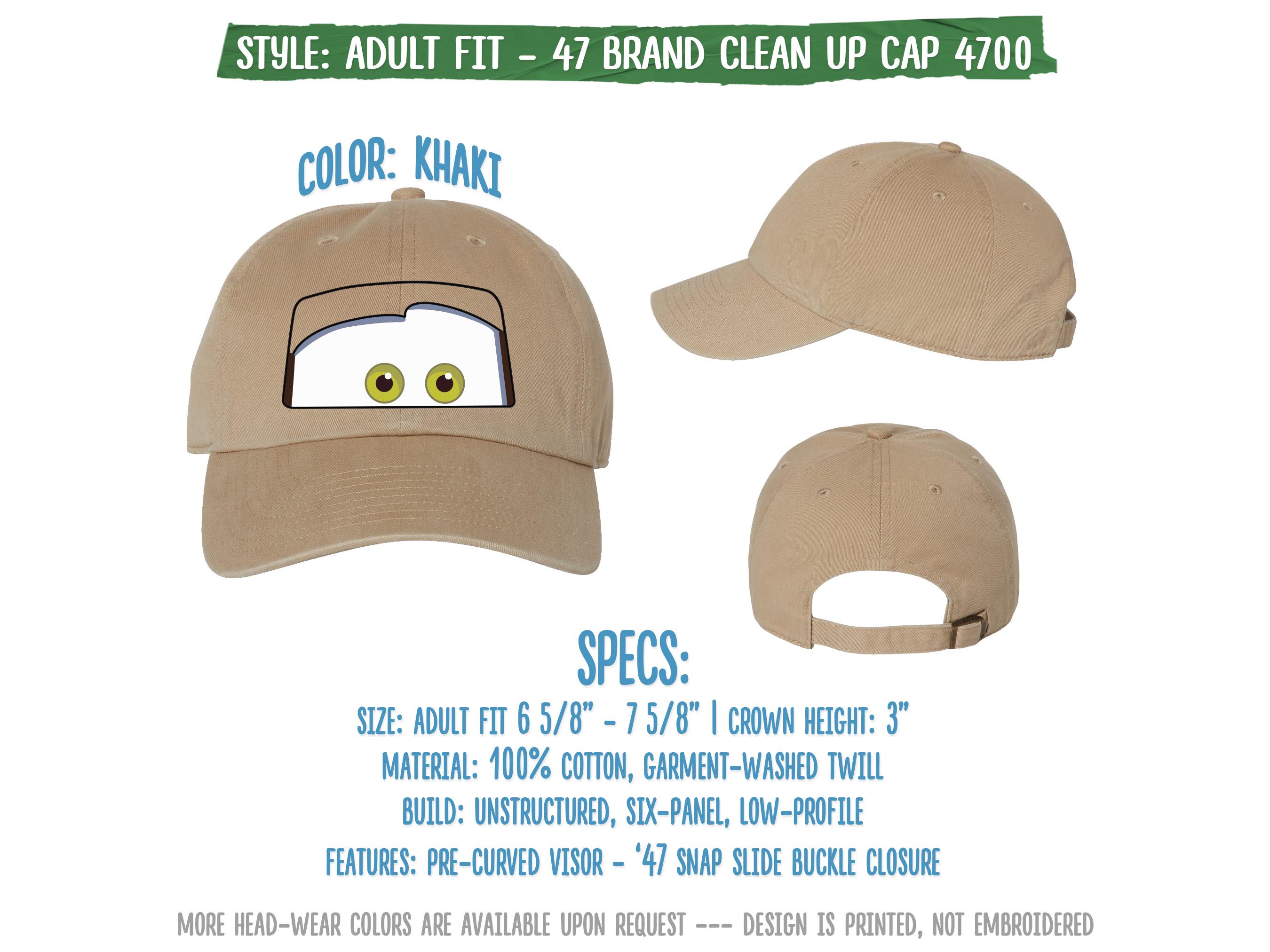 Tow Mater Hat | Cars Tow Mater Eyes Printed Hat | Cars Tow Truck ...