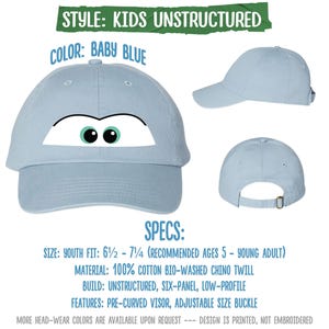 Sally Carrera Hat | Cars Sally Carrera Eyes Printed Hat | Cars Costume ...