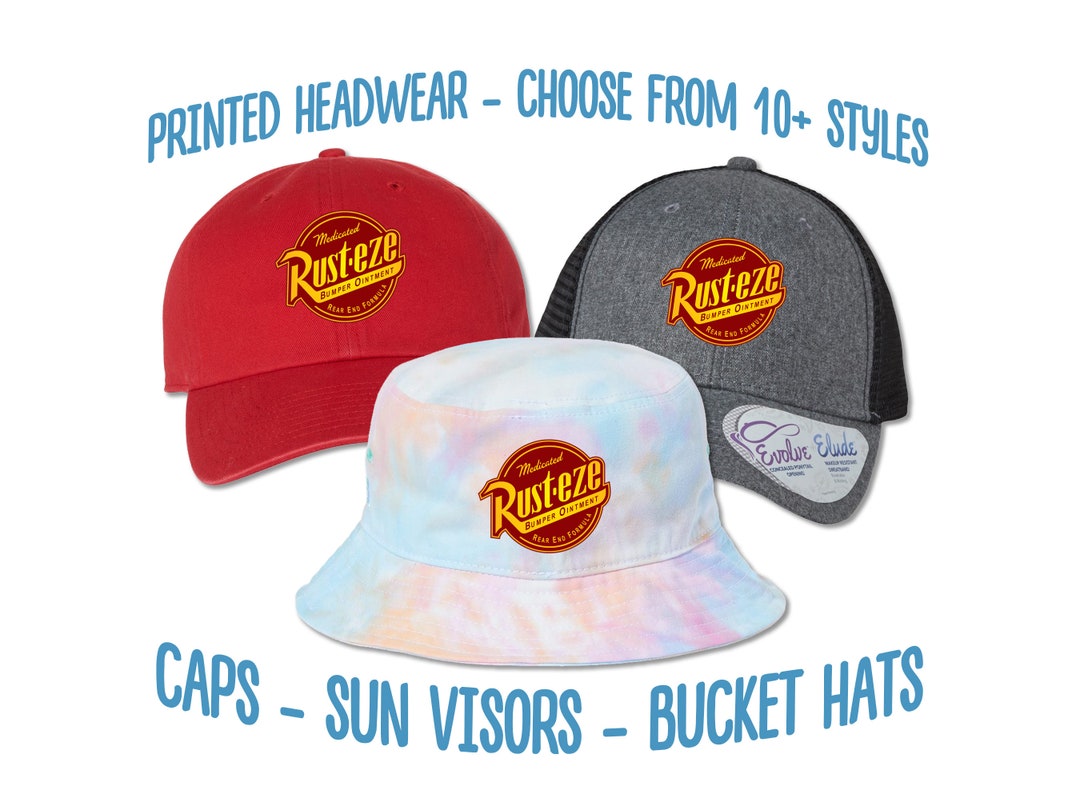Rusteze Hat | Rust-eze Mack Printed Hat | Rusteze Lightning Mcqueen Cap ...
