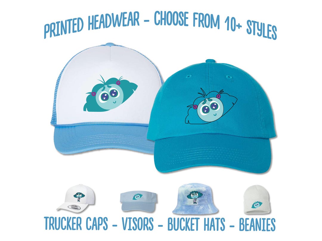 Inside Out Hat | Envy Printed Hat | Inside Out Character Costume | Envy ...