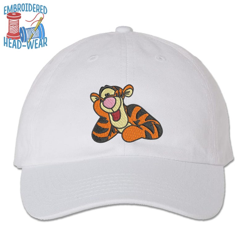 Tigger Embroidery Hats - Etsy
