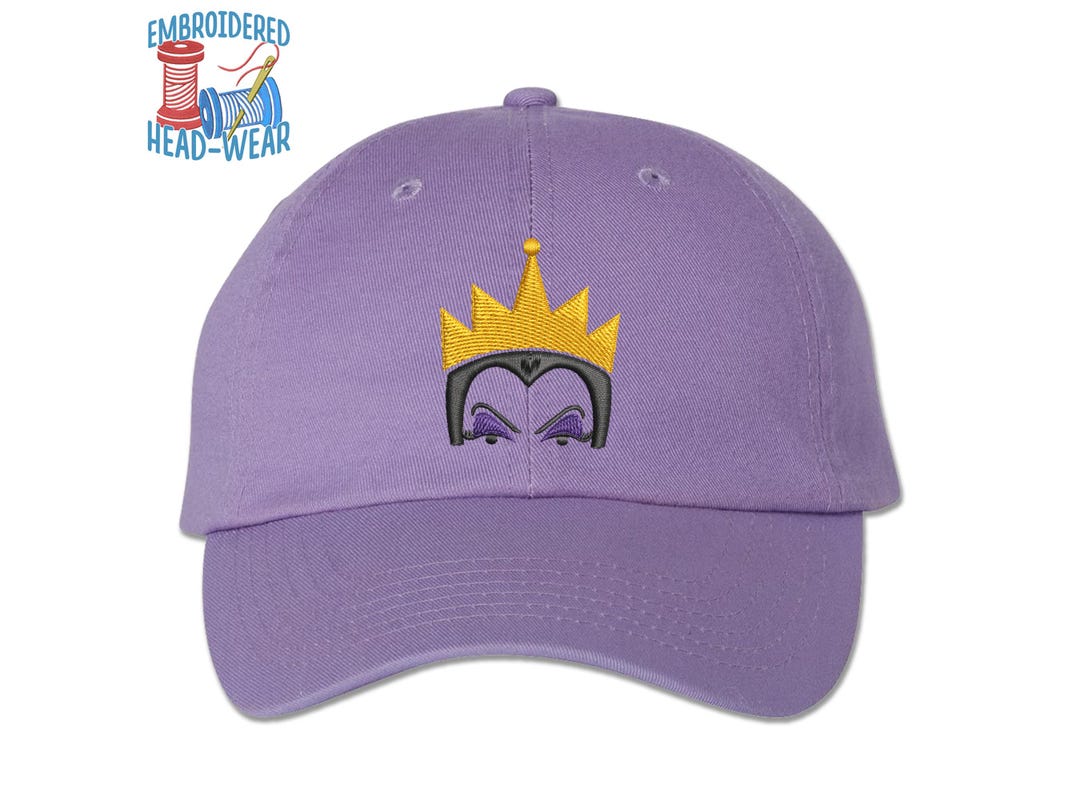 Evil Queen Embroidered Cap | Snow White Movie Evil Queen Character ...