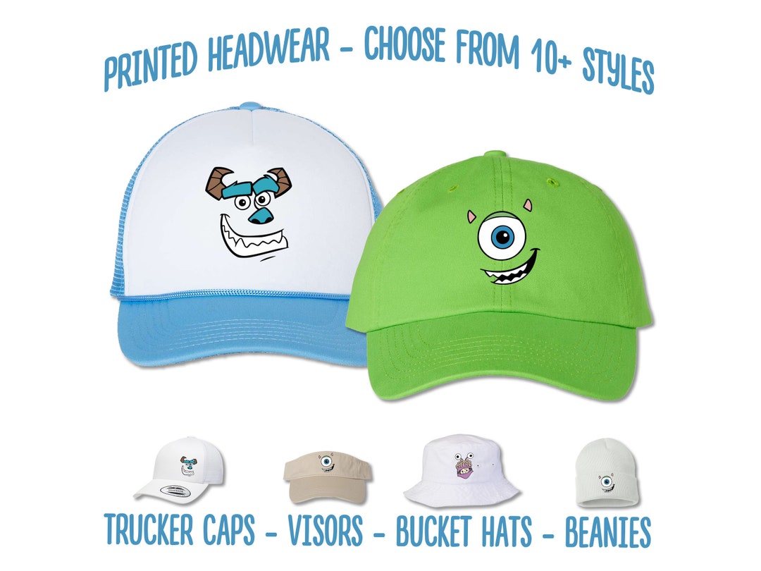 Monsters University Mike Wazowski Hat | Monsters Inc James Sullivan ...