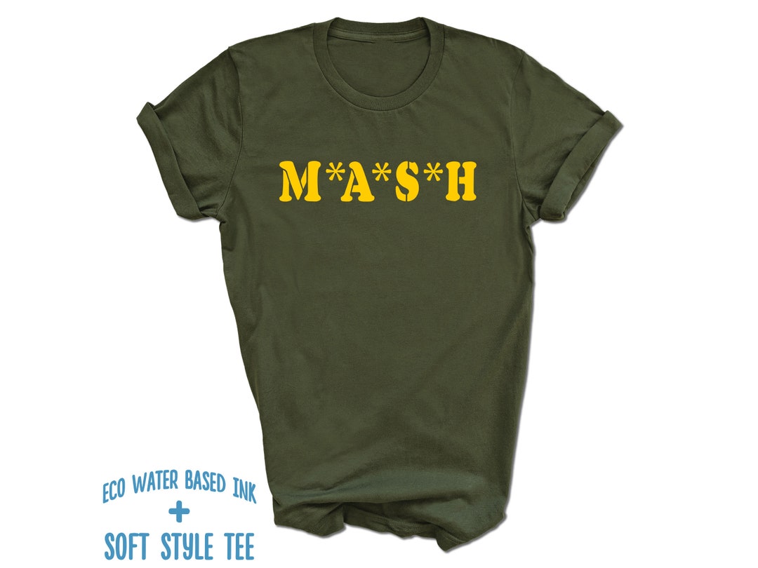 MASH Shirt | MASH 4077th Vintage T-shirt M*A*S*H Classic American TV ...