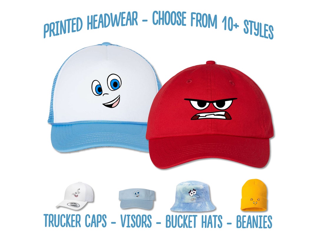 Inside Out Hat | Anger Printed Hat | Inside Out Character Cap | Bing ...