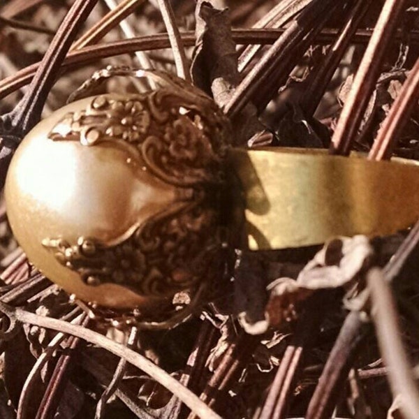 Miriam Haskell Ring - Etsy