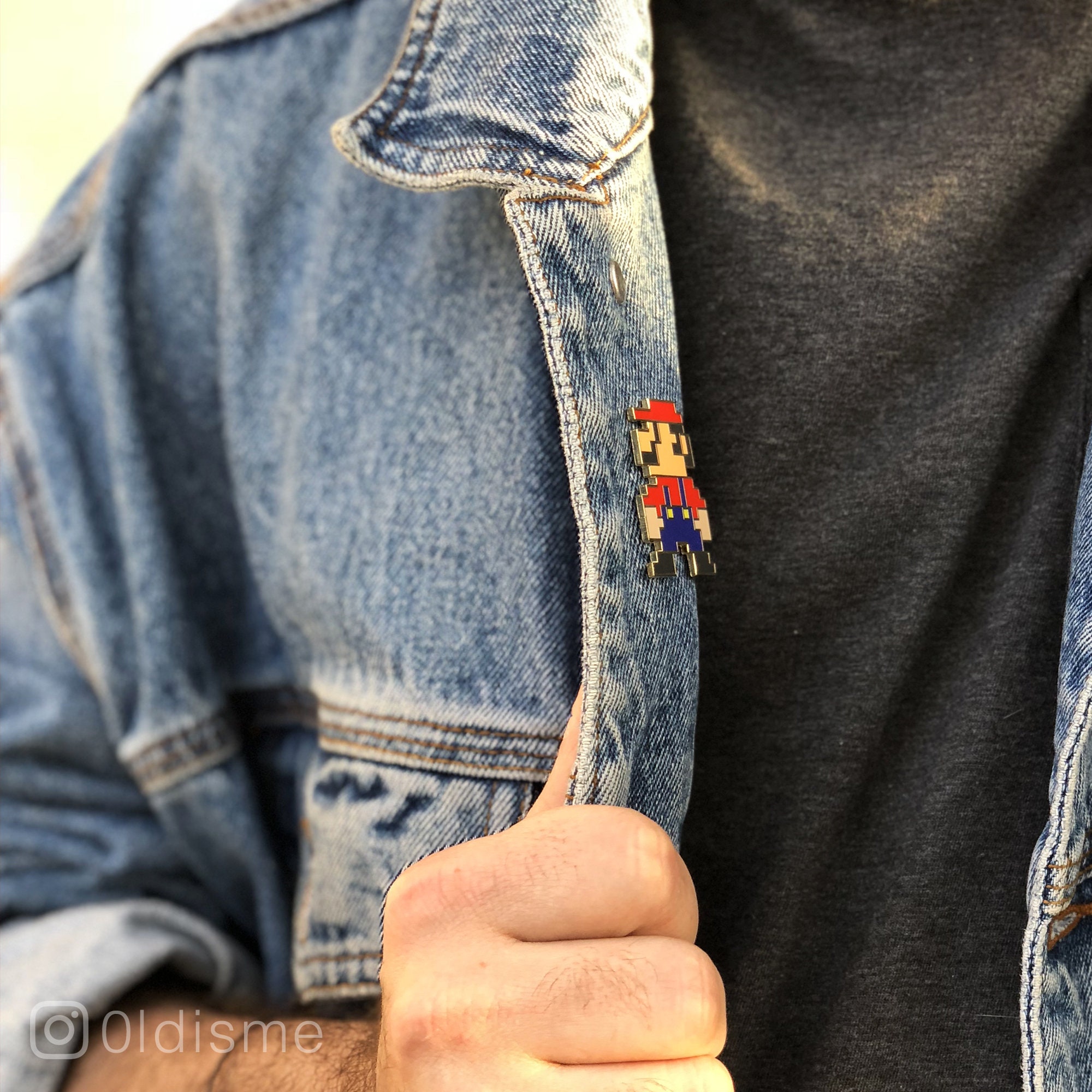 Nintendo MARIO Pixel Edition Hard Enamel Pin - Etsy