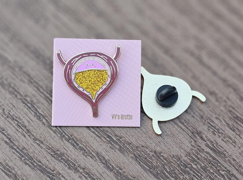 Bladder Hard Enamel Pin - Urologist Gift - Etsy