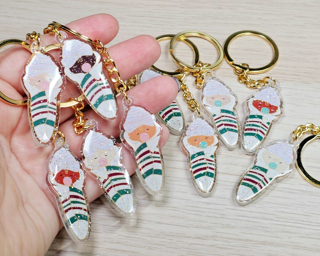 NICU Keychain.nicu Baby Gift.nurse Keychain.nicu Gift.labor and Deliver ...