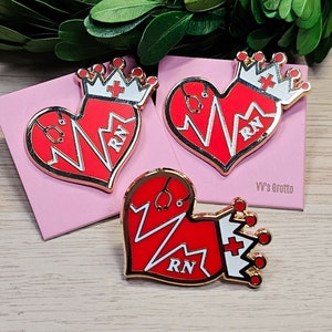 ER Nurse Pin. RN Pin. Nurse Pin.enamel Pin. Nursing Enamel Pin ...