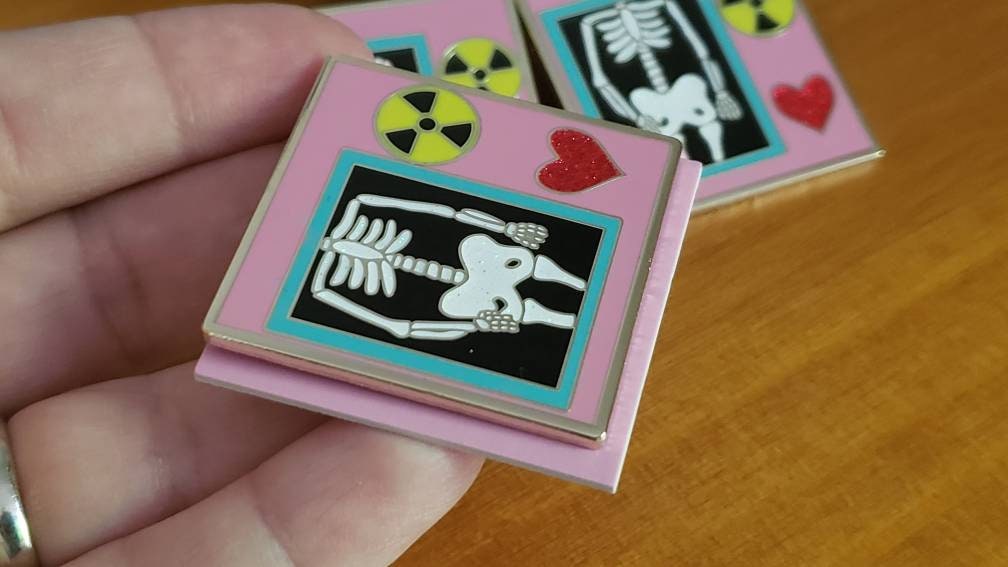 Xray Enamel Pin.hard Enamel Pin.xray Pin.xray Gift.radiology | Etsy