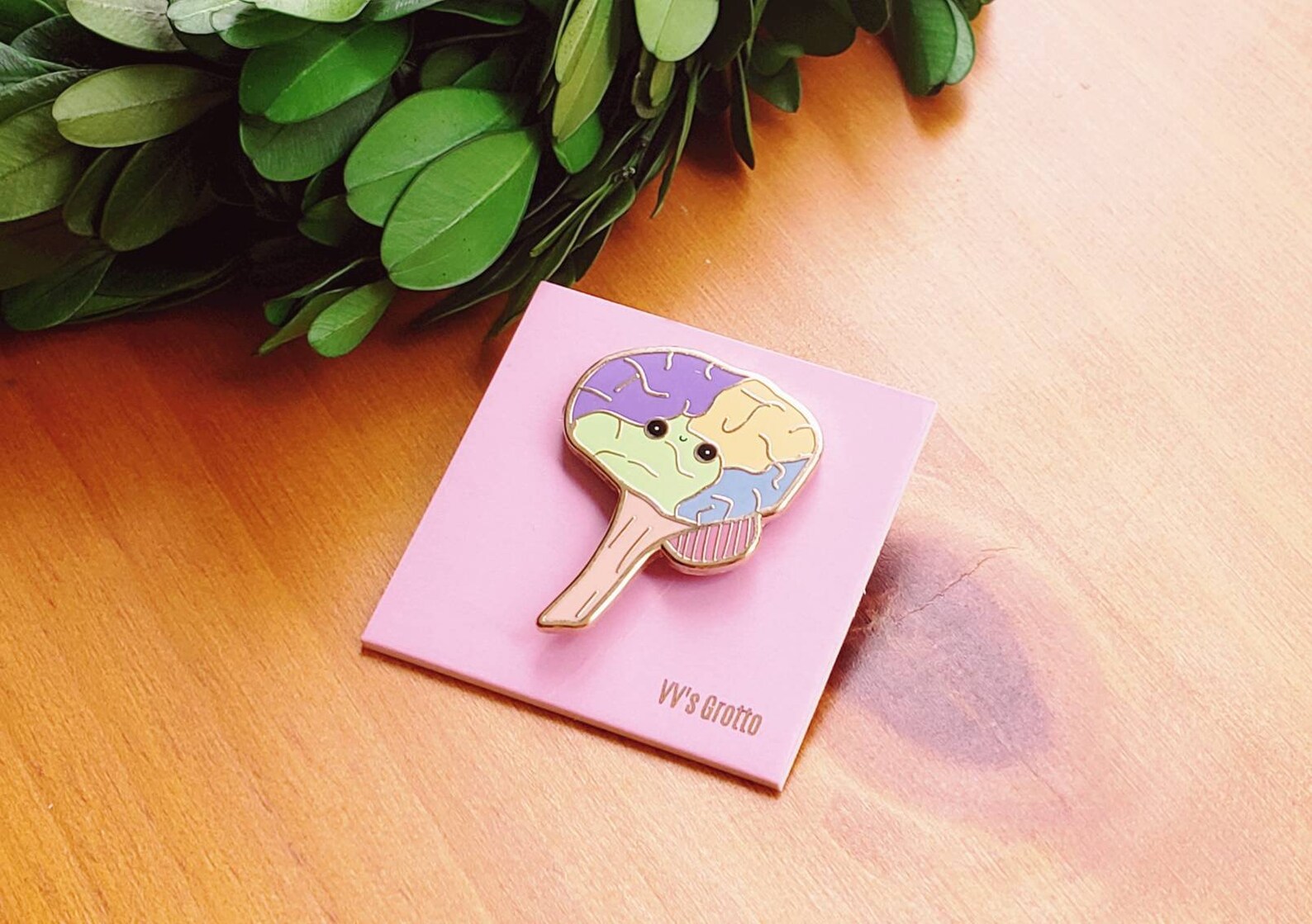 Brain Enamel Pin.hard Enamel Pin.brain Pin.pediatric | Etsy