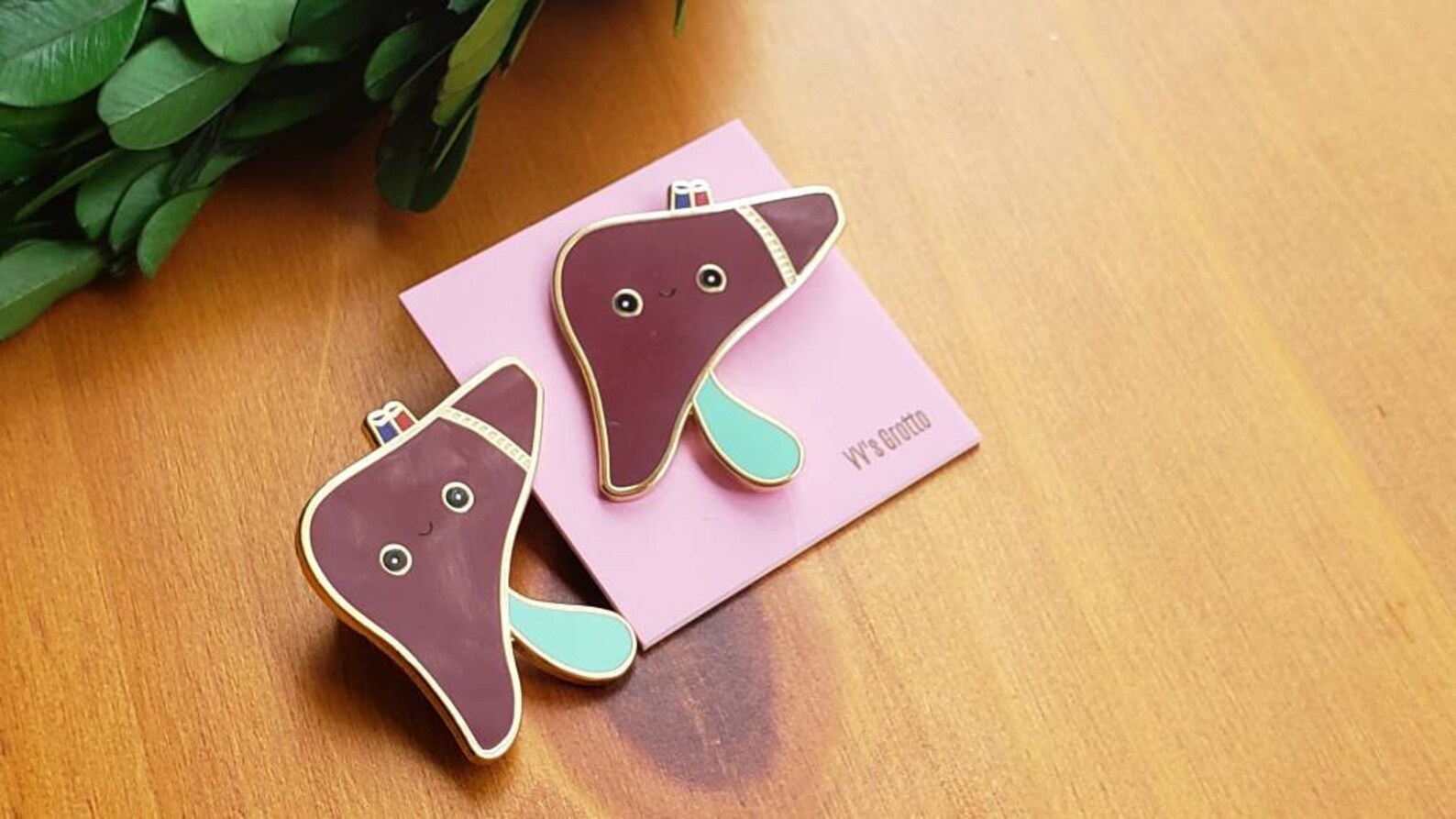 Liver Enamel Pin.hard Enamel Pin.liver Pin.abdomen Ultrasound | Etsy