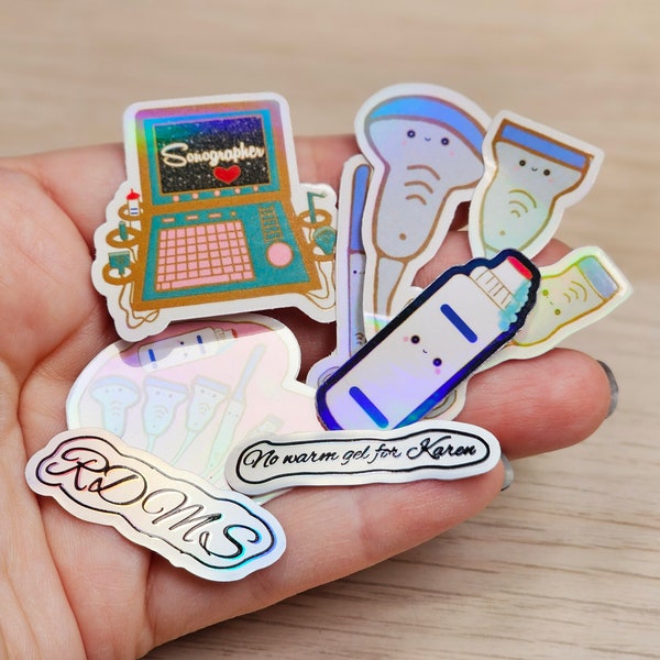 Ultrasound Stickers - Etsy