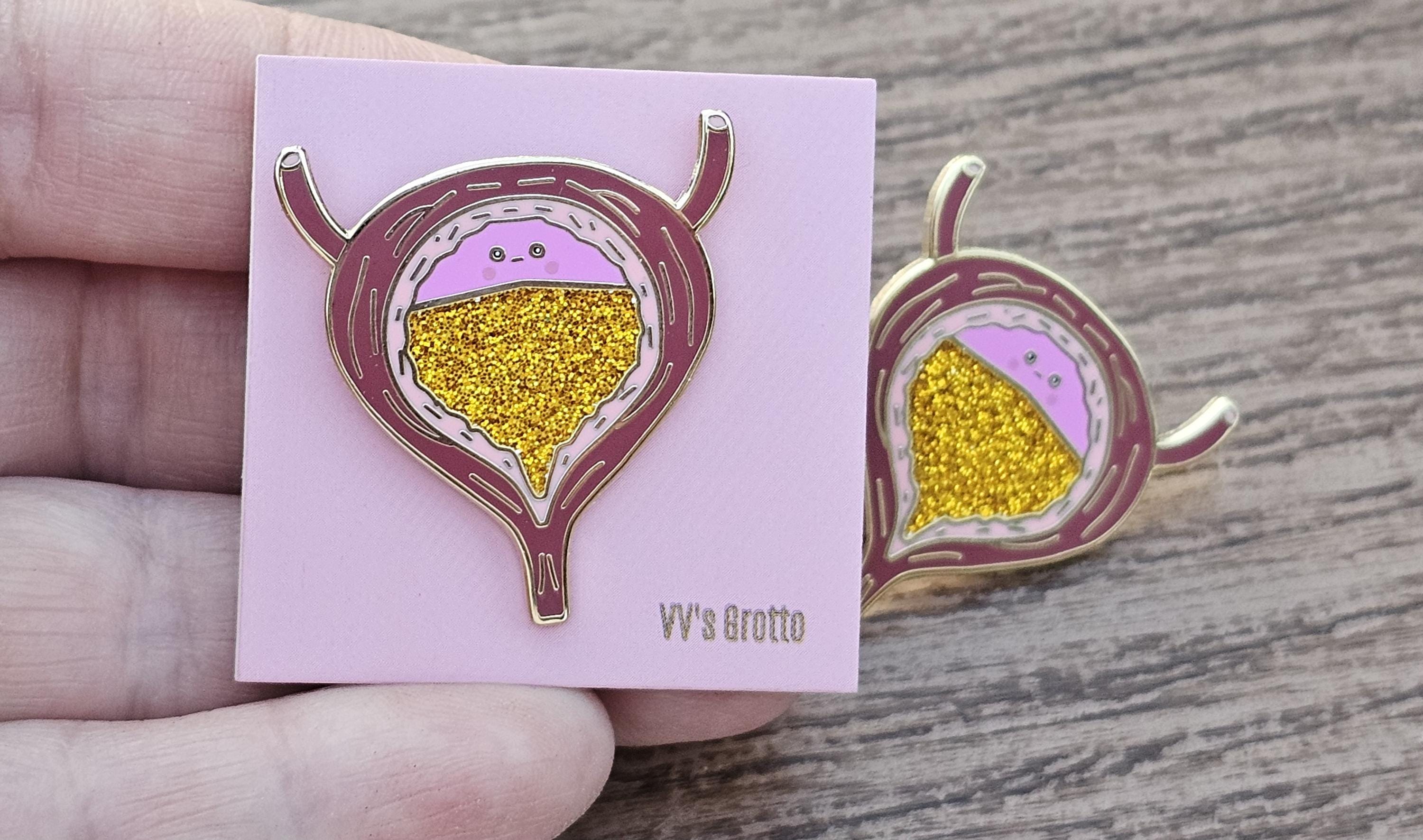 Bladder Hard Enamel Pin - Urologist Gift - Etsy