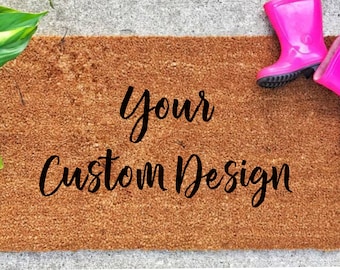 Custom doormat | Etsy