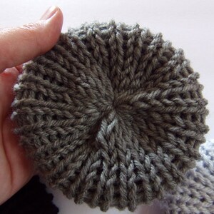 Addi Loom Knitted Sponge Set of 3, Gray/black Dish Scrubby Sponge ...