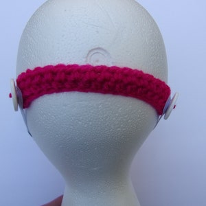 Crocheted Ear Savers, Set of 4 Ear Savers for Ear Loop Mask, Crocheted ...