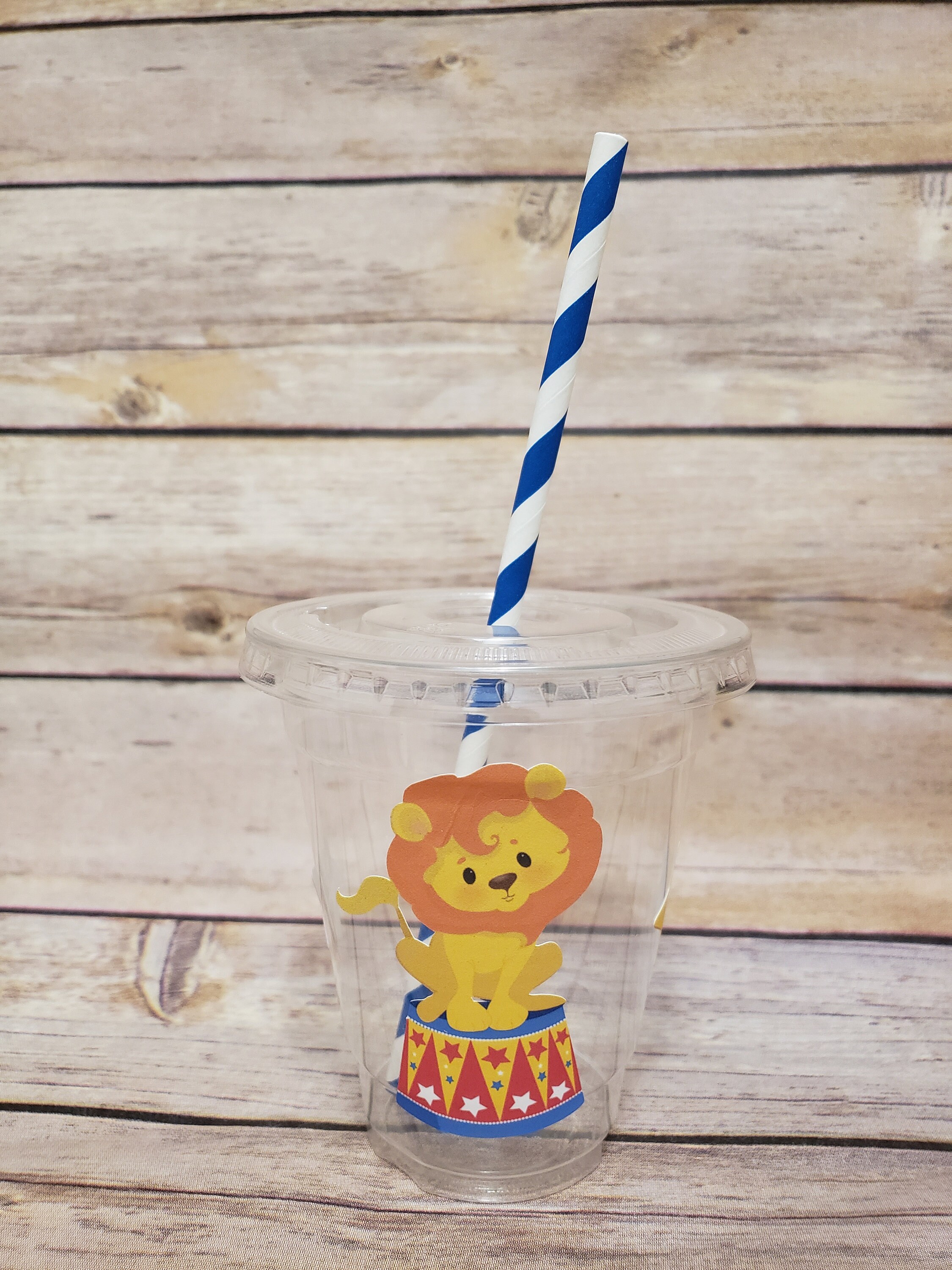 Circus Theme Cups Circus Boxes Circus Birthday Circus | Etsy