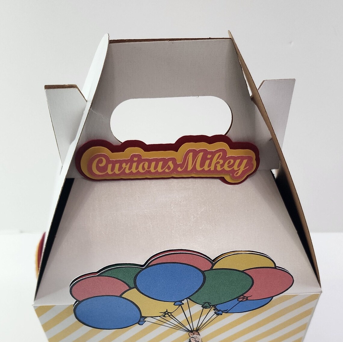 Curious George Treat Box Curious George Party Theme Curious - Etsy