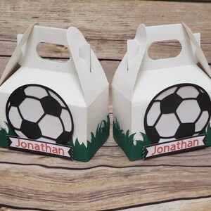 Soccer Favor Box, Soccer Party Theme - Etsy