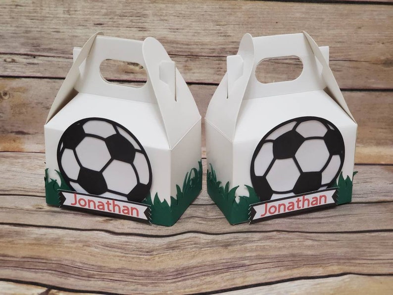 Soccer Favor Box, Soccer Party Theme - Etsy