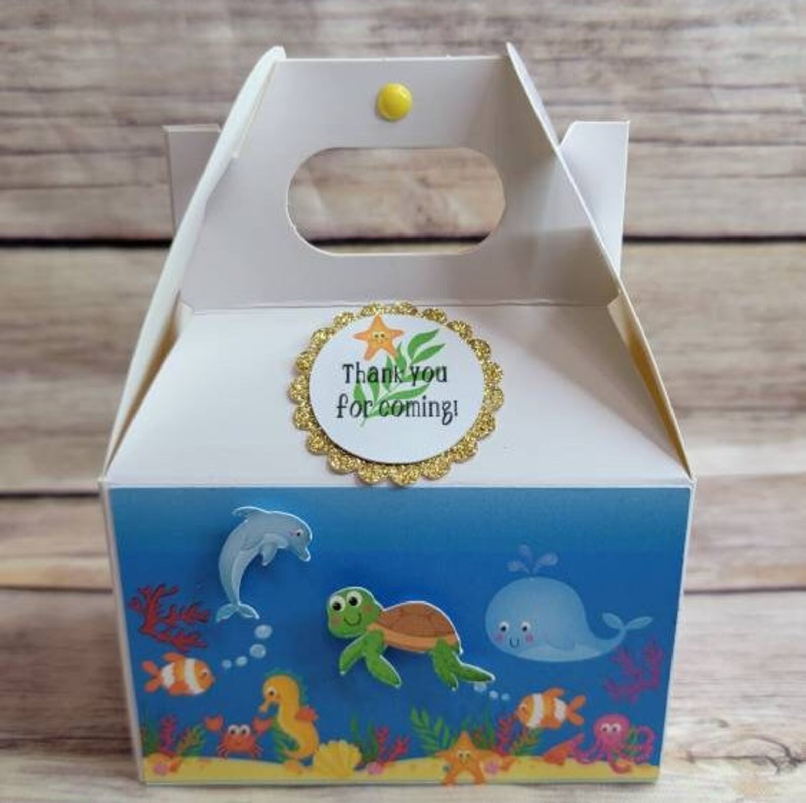 Under the Sea Favor Boxes Under the Sea Theme Party Under | Etsy