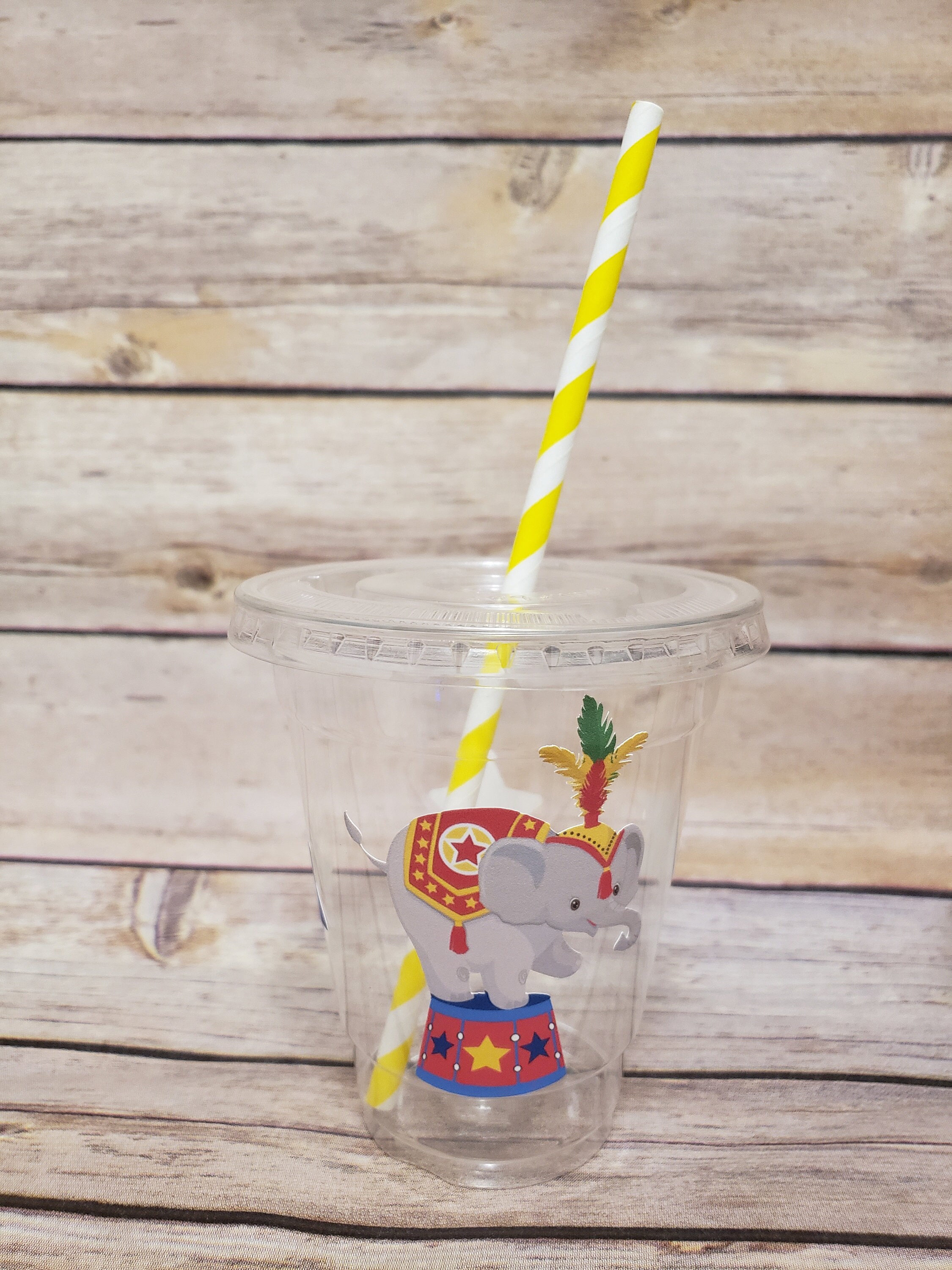 Circus Theme Cups Circus Boxes Circus Birthday Circus | Etsy